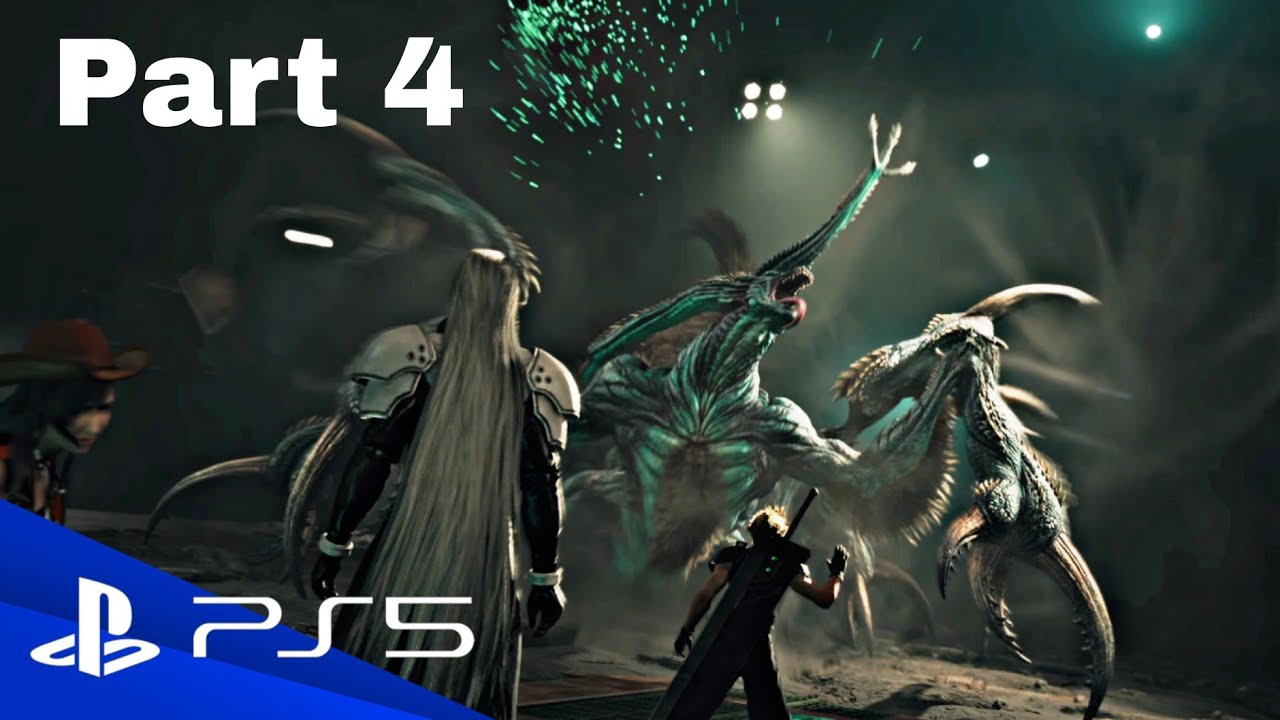 Final Fantasy VII Rebirth Part 4: Stunning PS5 Graphics & Combat - YouTube