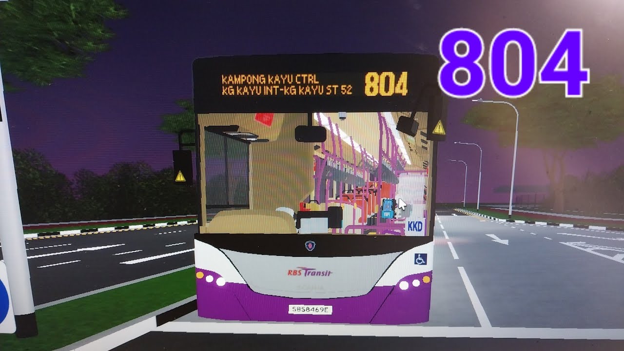 Roblox RBST Kampong Kayu Scania K230UB Euro 4 Batch 2 - SBS8469E on 804 ...