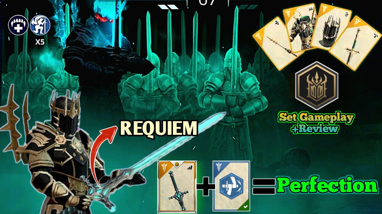 Got The KOTL's set 🤯& New REQUIEM Sword+Special Move🔥•Shadowfight3 ...