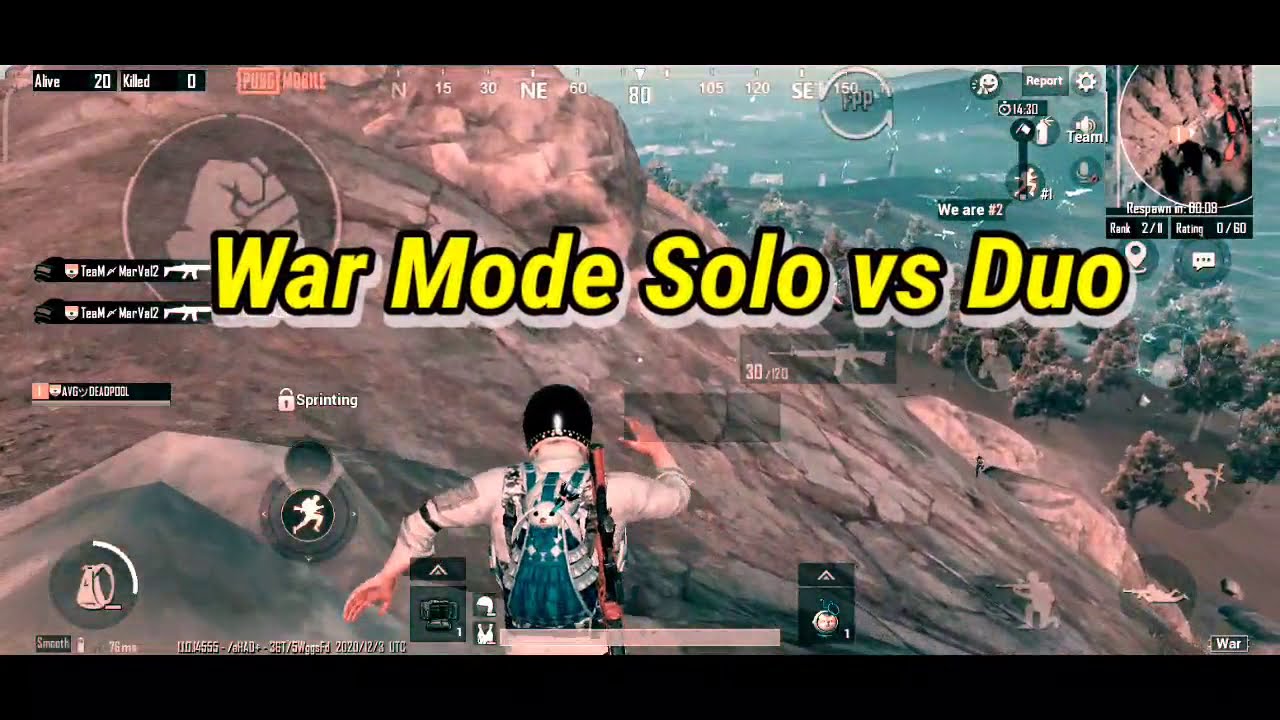 Solo vs Duo War Mode Montage | Ninja Gaming PUBG - YouTube