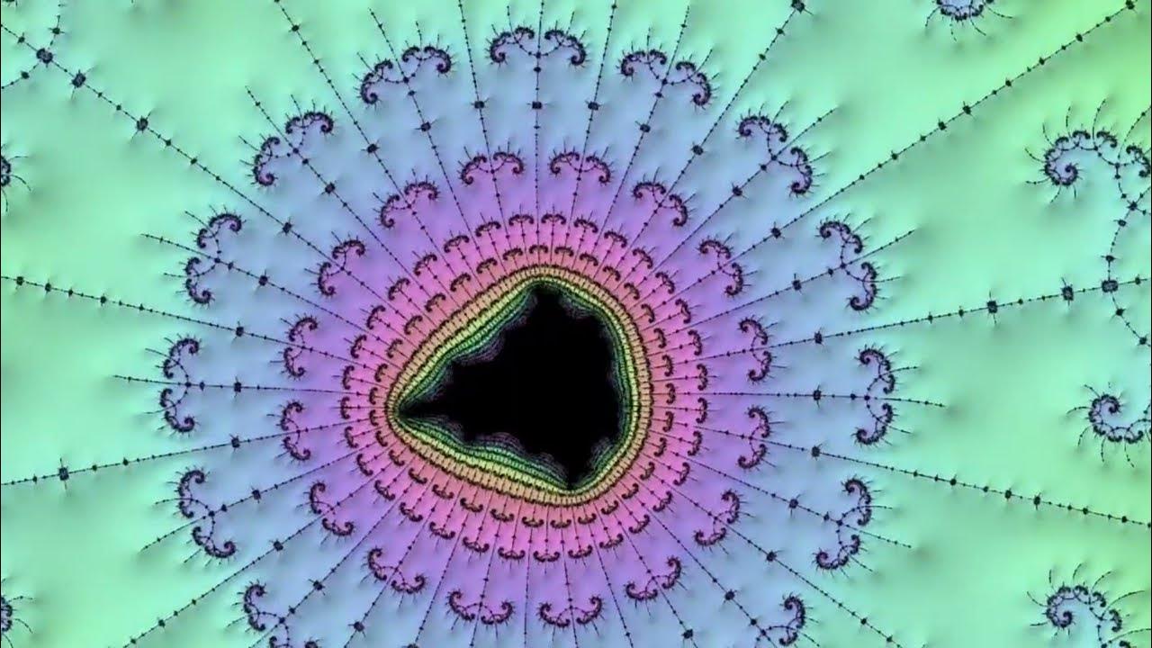 Zooming in and out of the Mandelbrot Set - YouTube