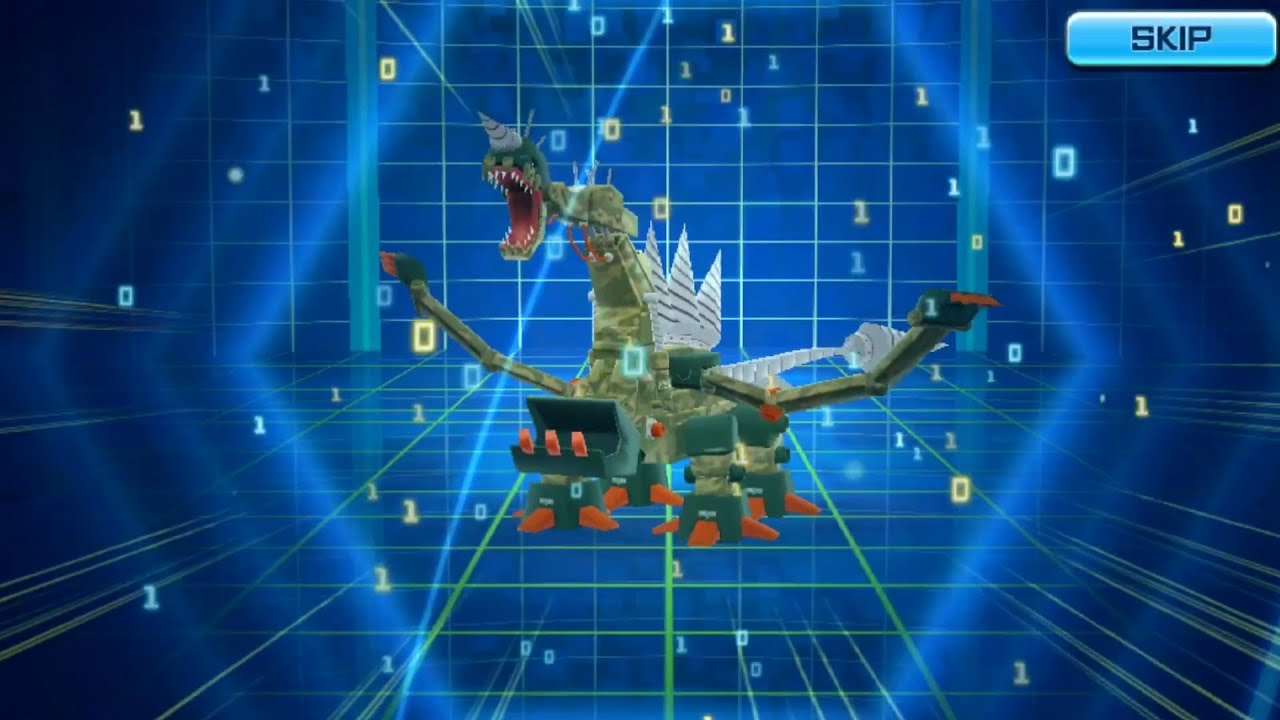 Digimon ReArise Evolution Breakdramon( ブレイクドラモン ) - YouTube