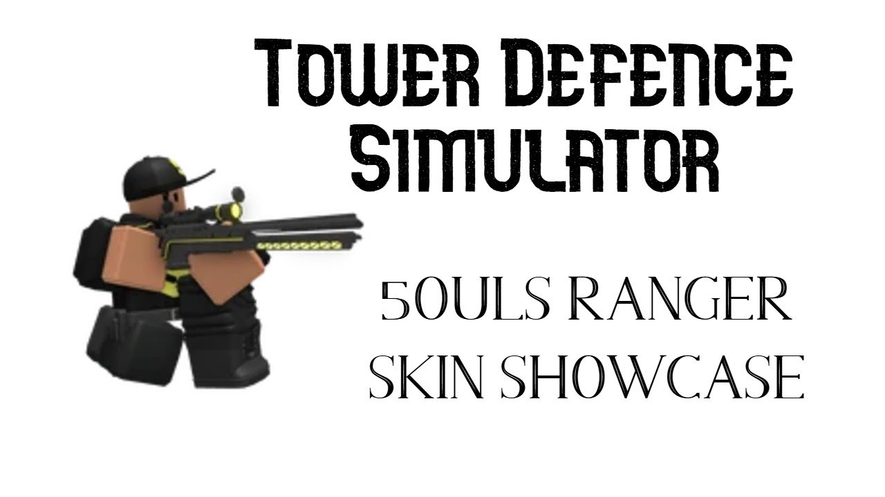 Roblox TDS Skin Showcase [5OULS RANGER] - YouTube