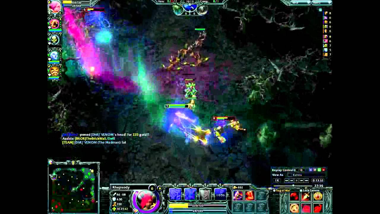 HoN - Rhapsody Early release gameplay - YouTube