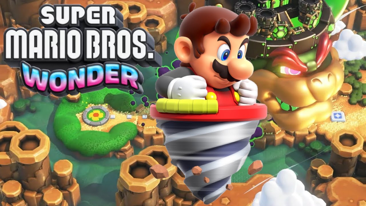 Super Mario Bros. Wonder / Drill Mario! / New Gameplay Footage and New ...