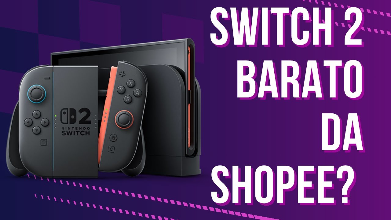 Nintendo Switch 2 BARATO da SHOPEE? Vem que eu te mostro + Informações ...
