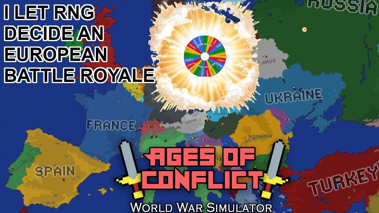 I Let RNG decide an European battle royale in Ages of Conflict World ...