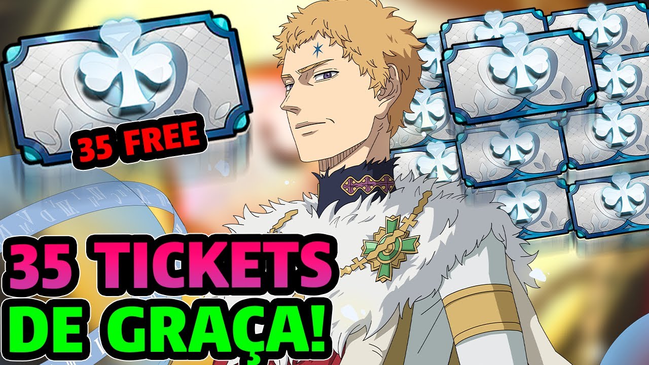 ISSO PODE SALVAR SUA CONTA! 35 TICKETS DE GRAÇA NO NOVO EVENTO DO ...