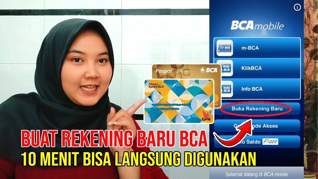 Cara Membuat Rekening BCA Online 2024 | Cara Buka Rekening BCA Online ...