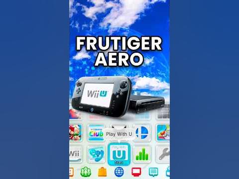 Wii U y Frutiger Aero 🐠🩵 #frutigeraero #frutigeraeroaesthetic # ...