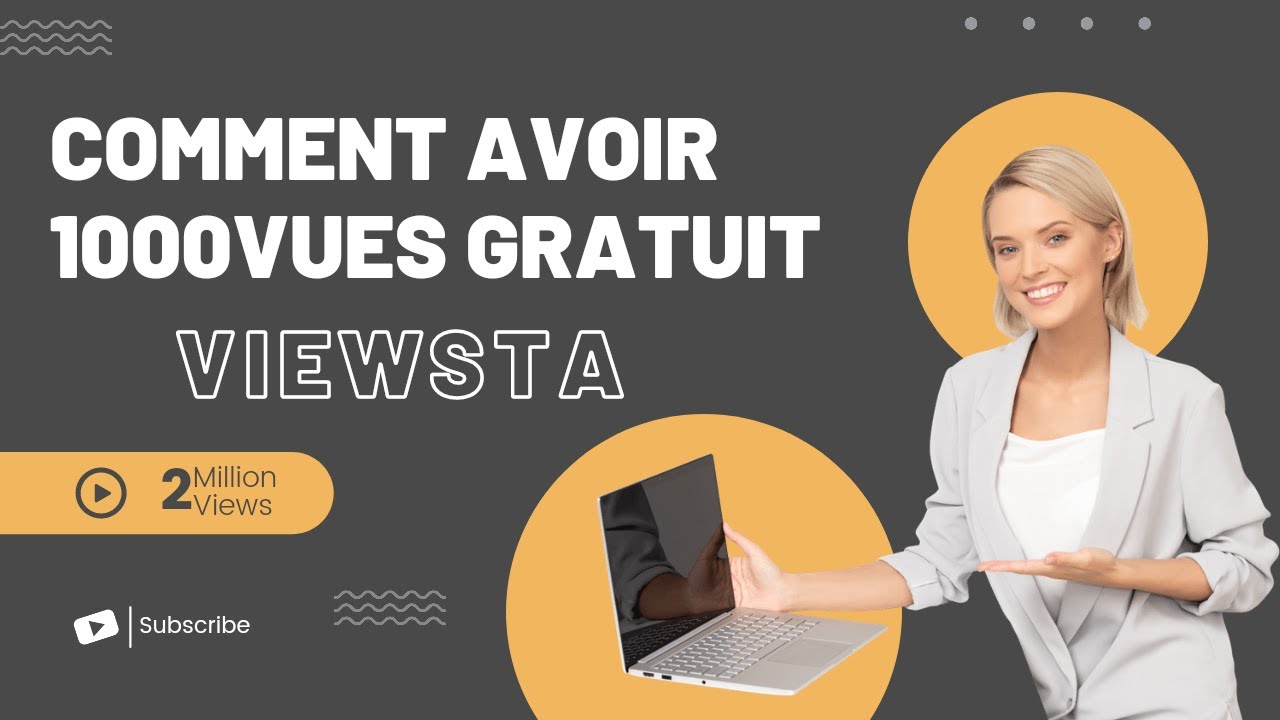 Comment avoir 1000 vues gratuitement avec Viewsta en 2022 - YouTube