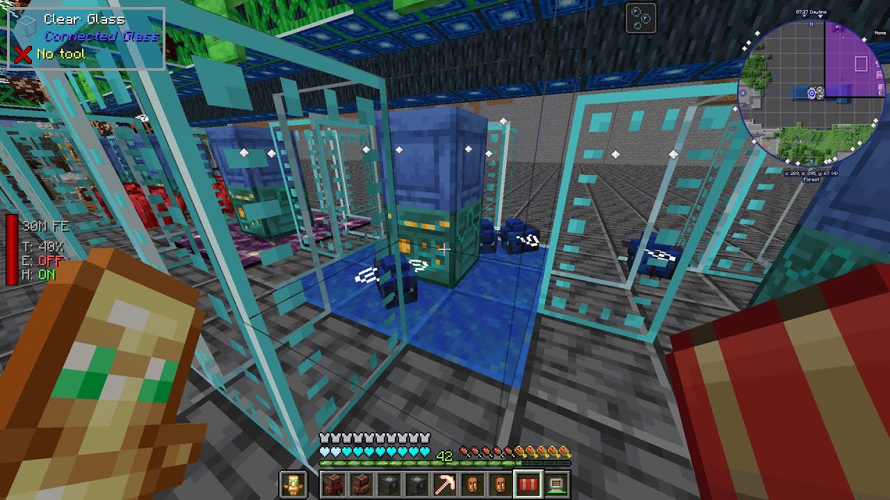 Minecraft All the Mods 7 Episode 133. Productive Bee. Part 20. Iron ...