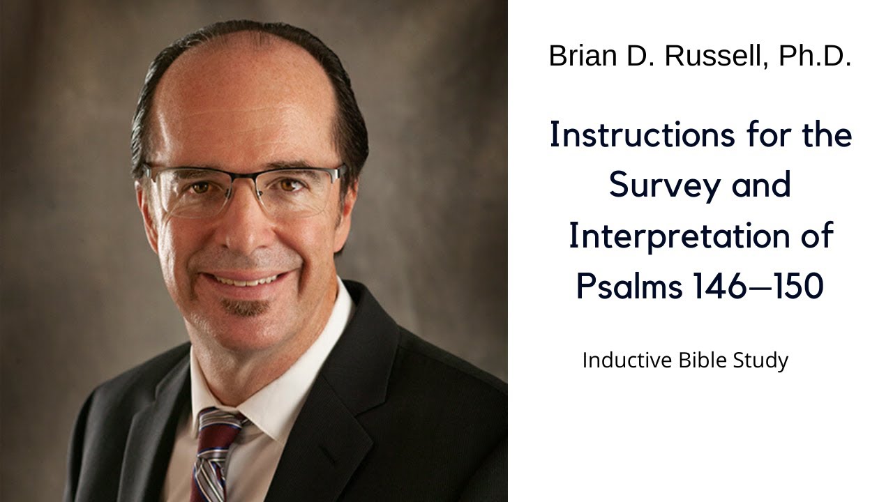 Instructions For The Survey And Interpretation Of Psalms 146 150 YouTube
