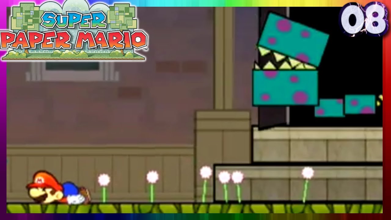 Super Paper Mario | Chapter 2-2: Tricks, Treats, Traps [08] - YouTube