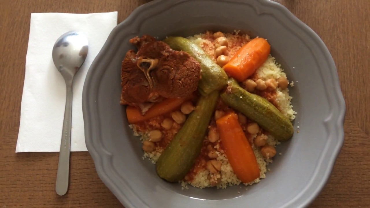 couscous typiquement algérien - YouTube