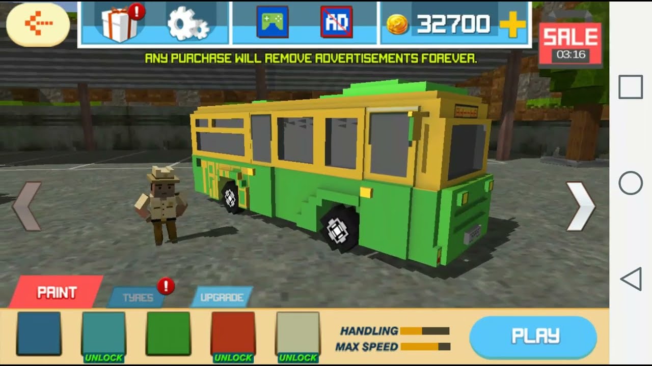 City Bus Simulator Game Blocky Simulator - Android Gameplay HD - YouTube