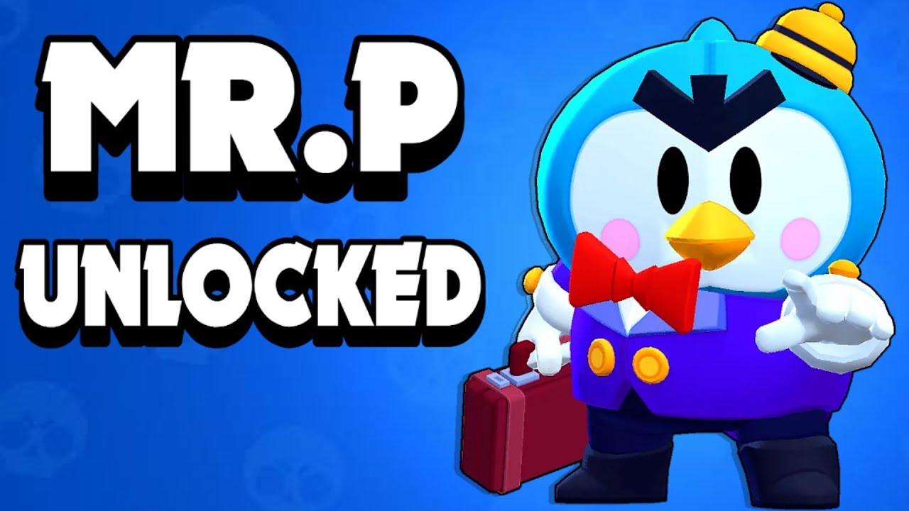 Brawl Stars MR.P Unlocked | Gameplay - YouTube