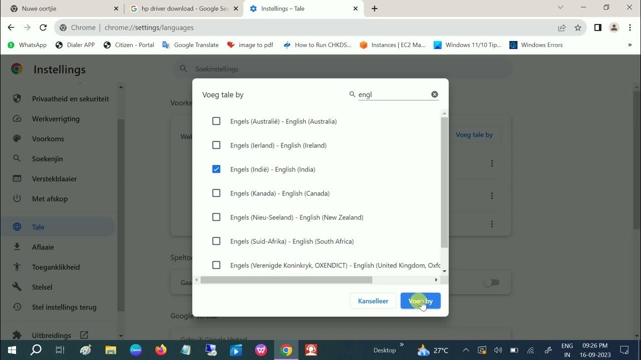 How to change GOOGLE CHROME language to English - YouTube