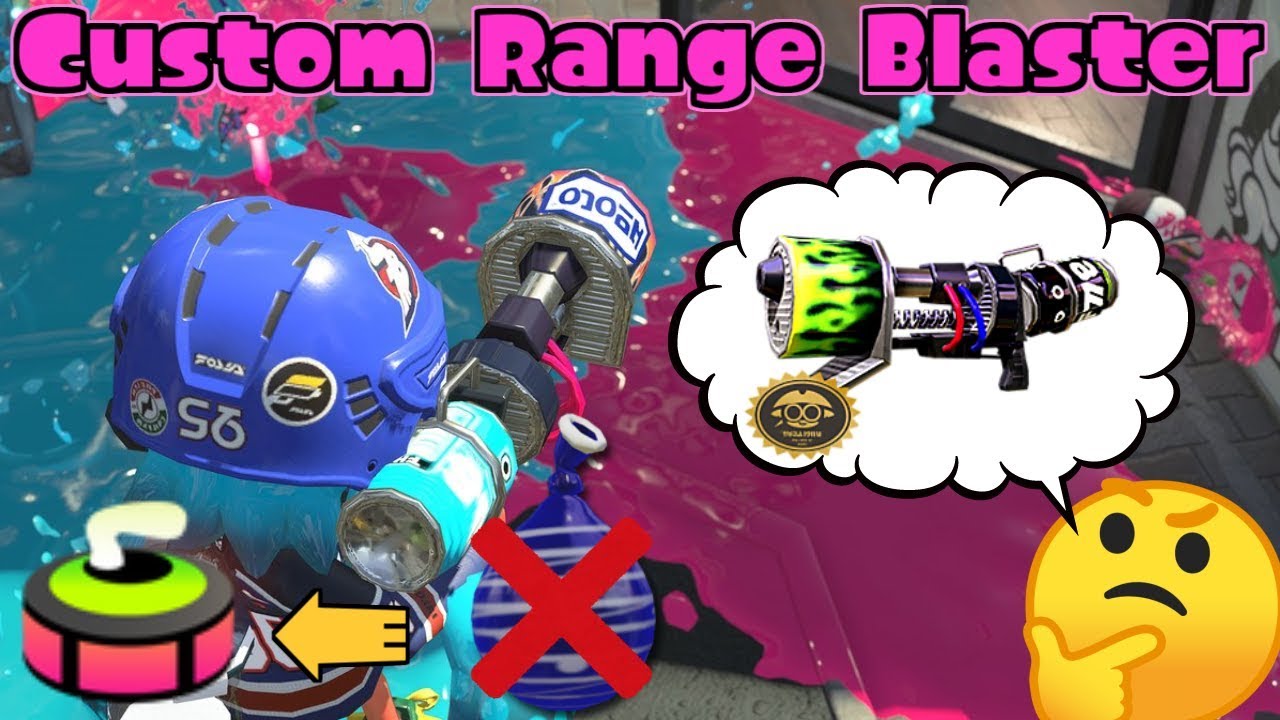 [Splatoon 2] Custom Range Blaster Tower Control - YouTube