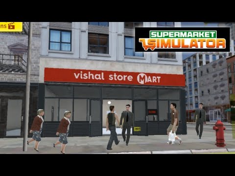 I Open My Own Grocery Store - Supermarket Management Simulator game ...