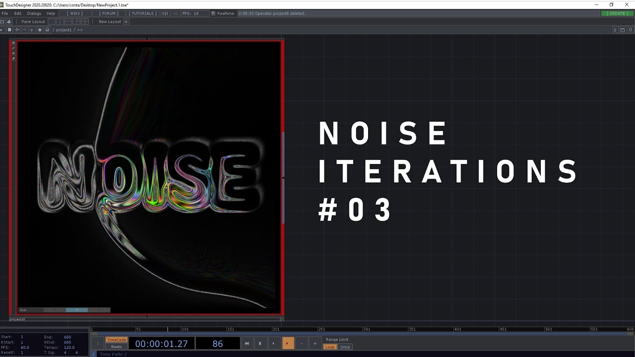 Noise iterations #3- Touchdesigner tutorial - YouTube