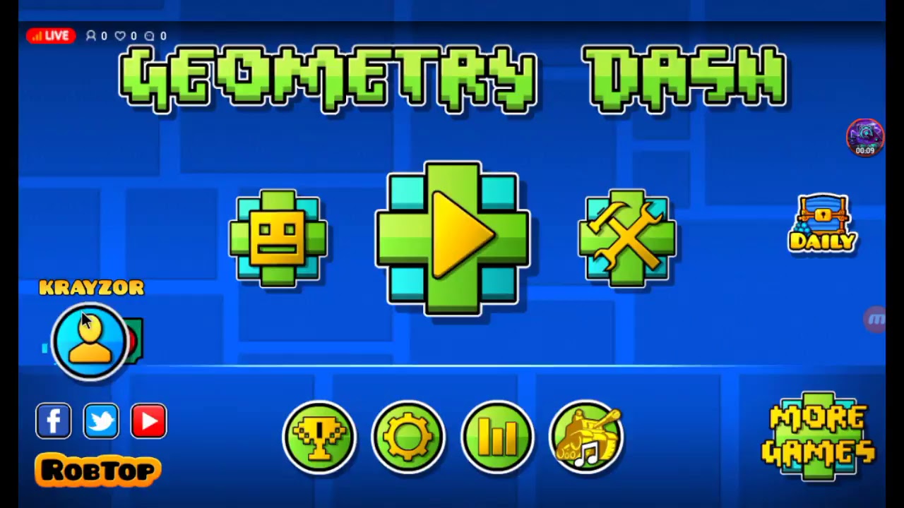 Geometry dash live Free moderator +Level Request - YouTube