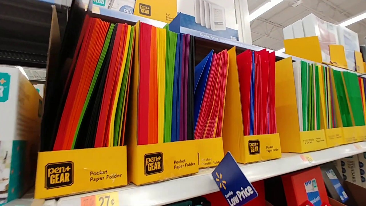 School Supplies At Walmart - June 2020 - YouTube