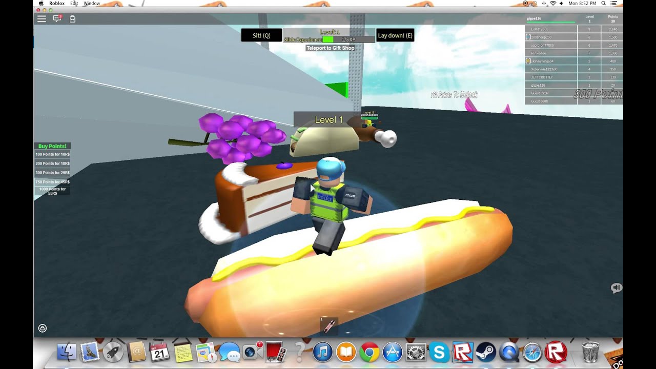 How To skip to the 10,000 point level in Get Eaten on Roblox - YouTube