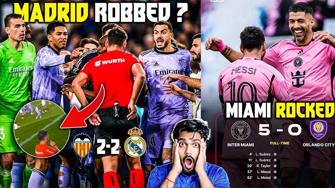 Real Madrid was Robbed ! Full analysis, Inter Miami vs Orlando 5-0 ...