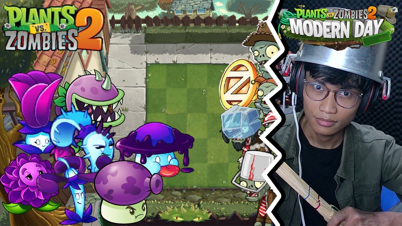 Perang Tanaman Melawan Zombie di Zaman Modern - Plants Vs Zombies 2 ...