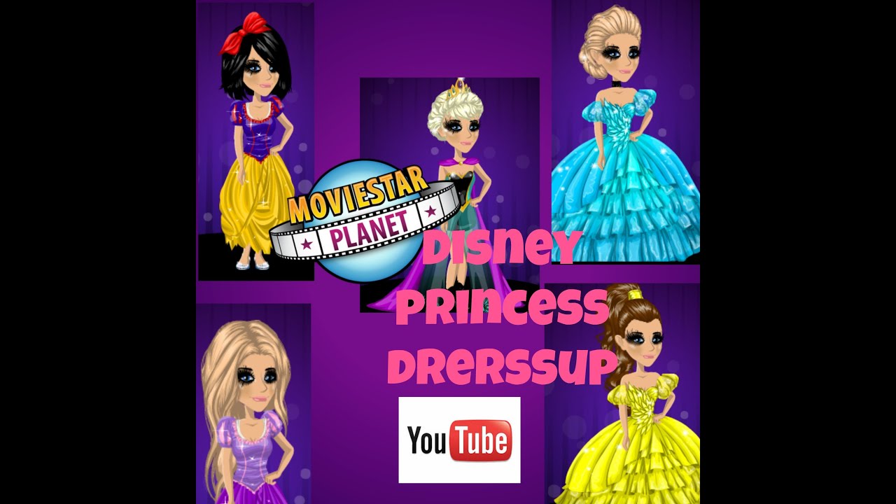 MSP - Disney Princess Dress Up! - YouTube