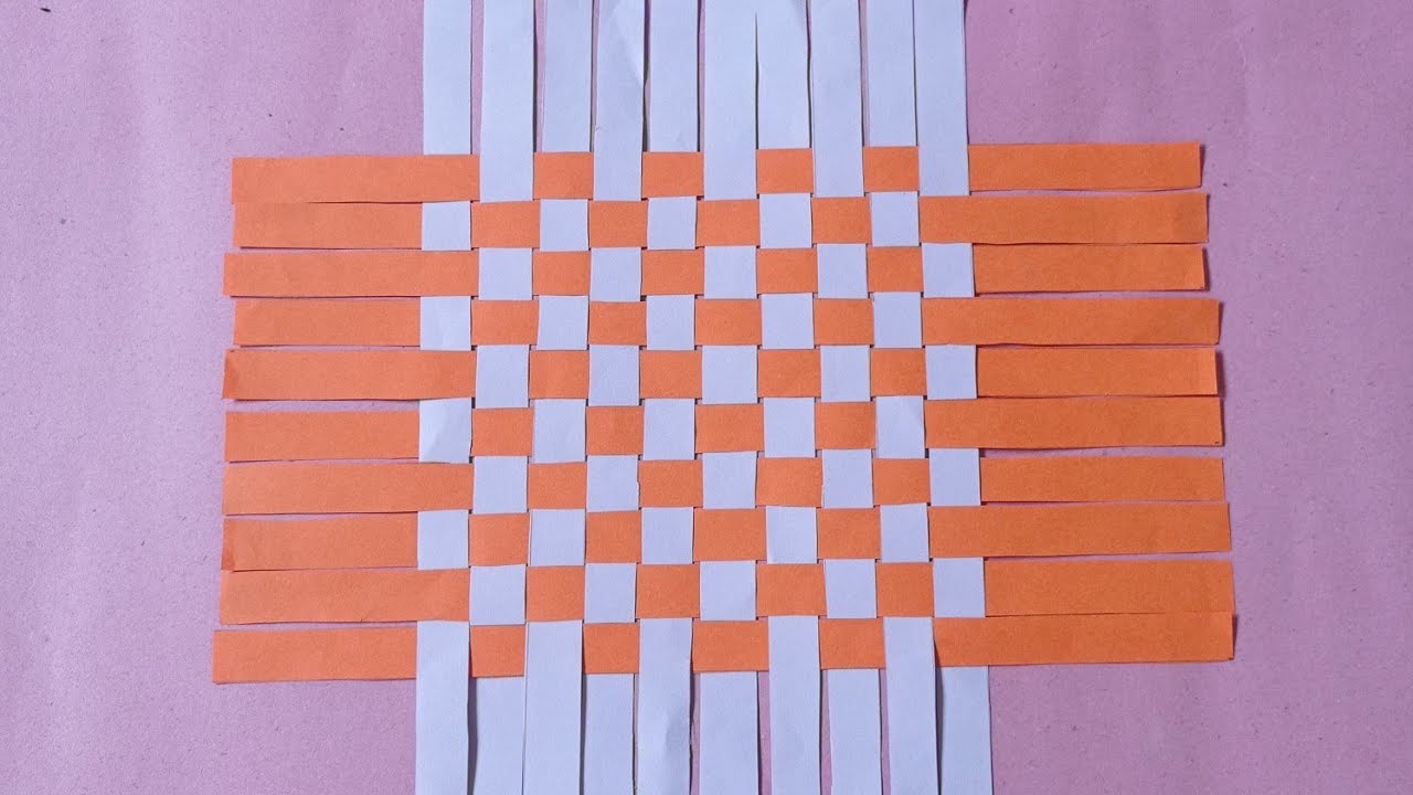 Paper weaving basket 😱🔥 #paper weaving #Paper basket #papercraft # ...