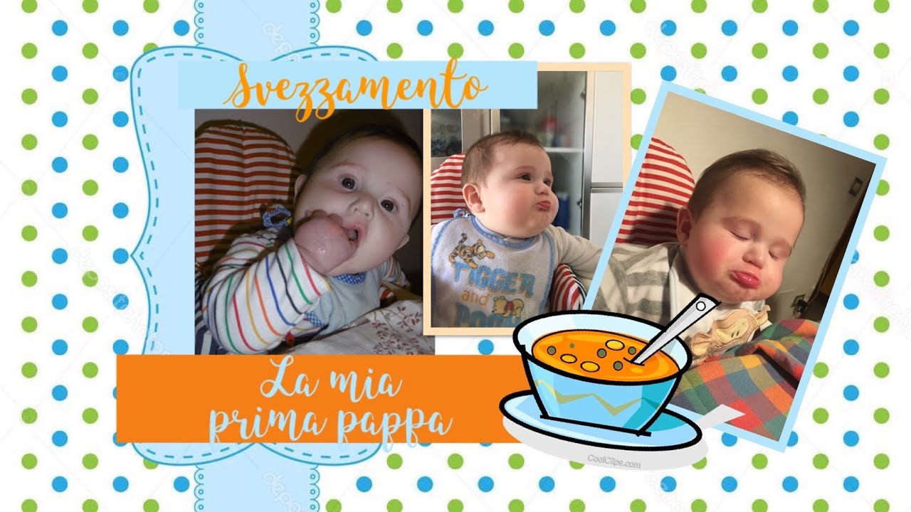 Svezzamento-La mia prima pappa ecco com’è andata - YouTube