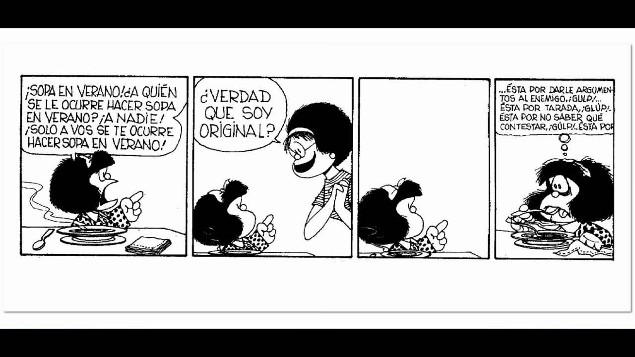 MAFALDA Y LA SOPA 5 - YouTube
