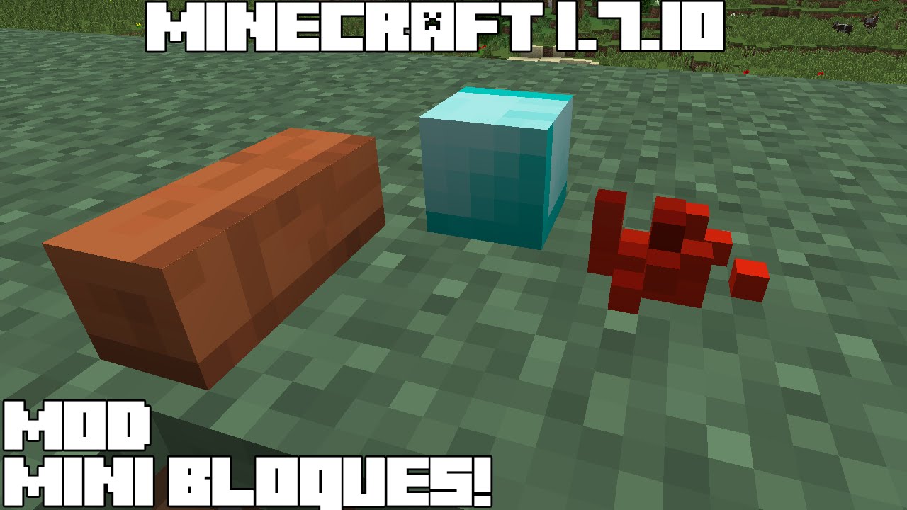 Minecraft 1.7.10 MOD MINI BLOQUES! LittleTiles Mod Review Español ...