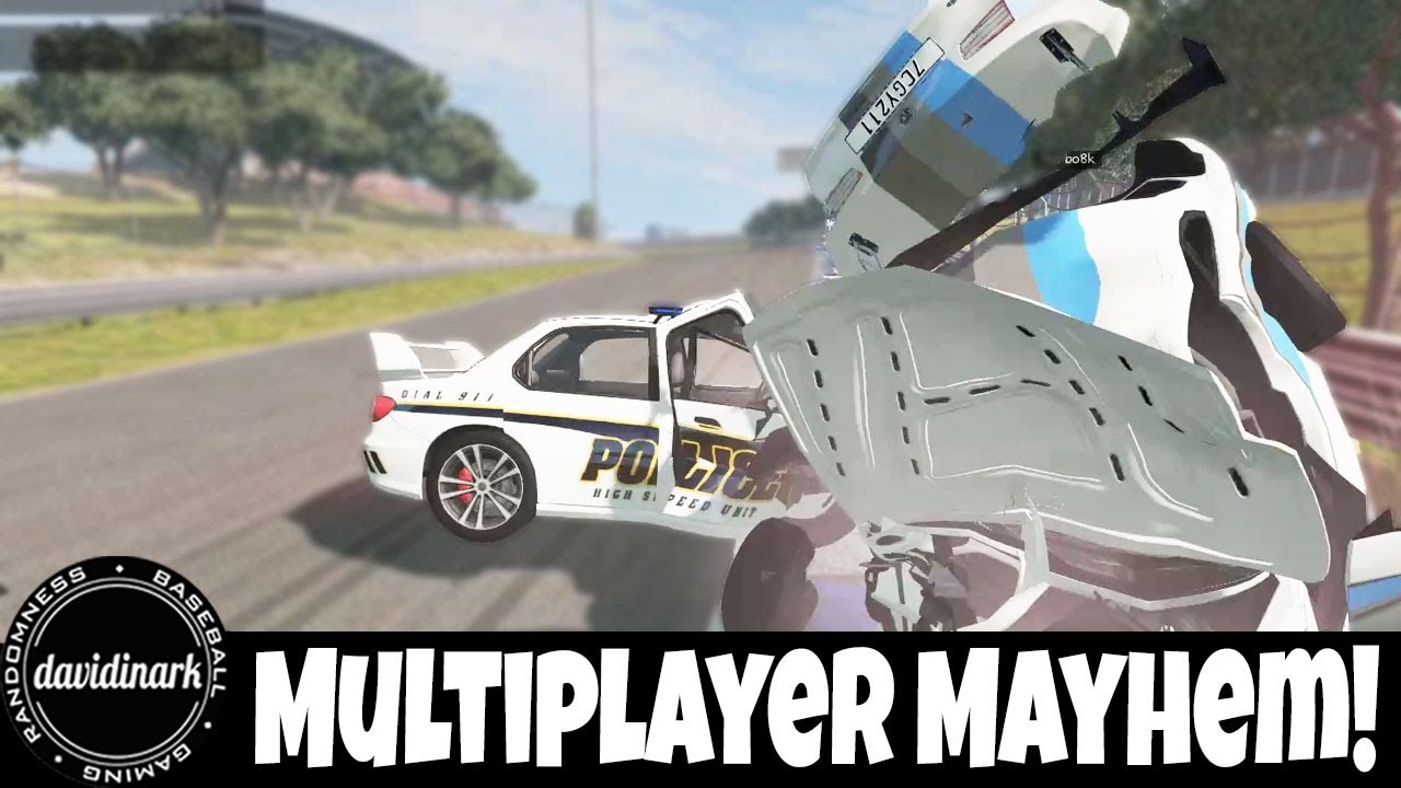 BeamNG Drive Multiplayer Mayhem! (Police Chases, Off Road, and more ...