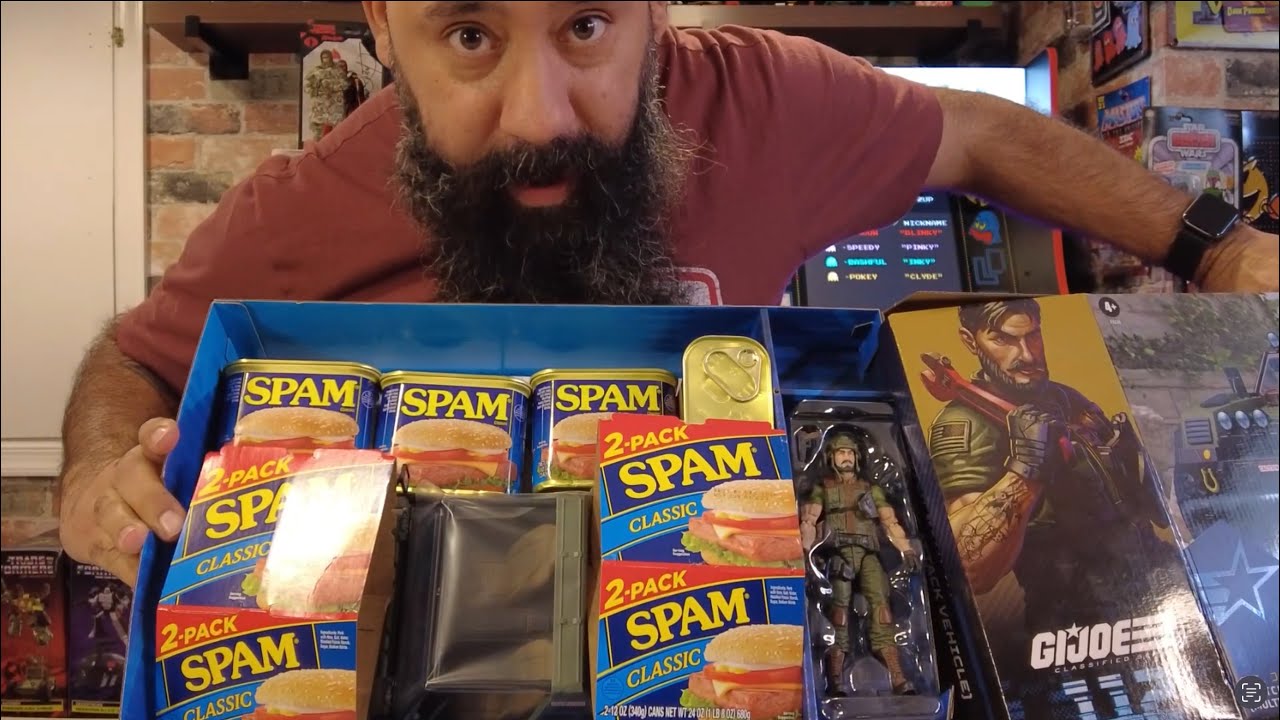 SPAM GI Joe Classified 112 Clutch & VAMP SHOWCASE Outside Play 3 Stacks ...
