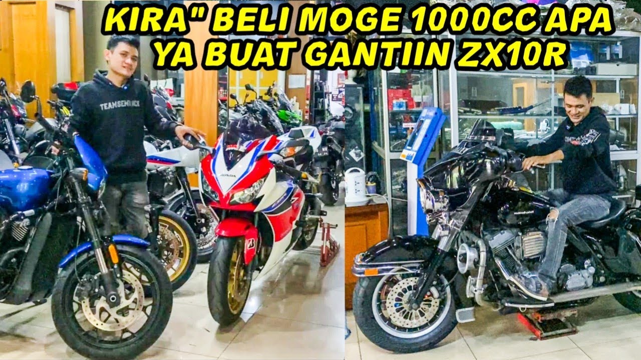 BERBURU MOGE 1000CC PENGGANTI ZX10R BUTO IJO‼️CBR1000RR atau HAYABUSA⁉️ ...