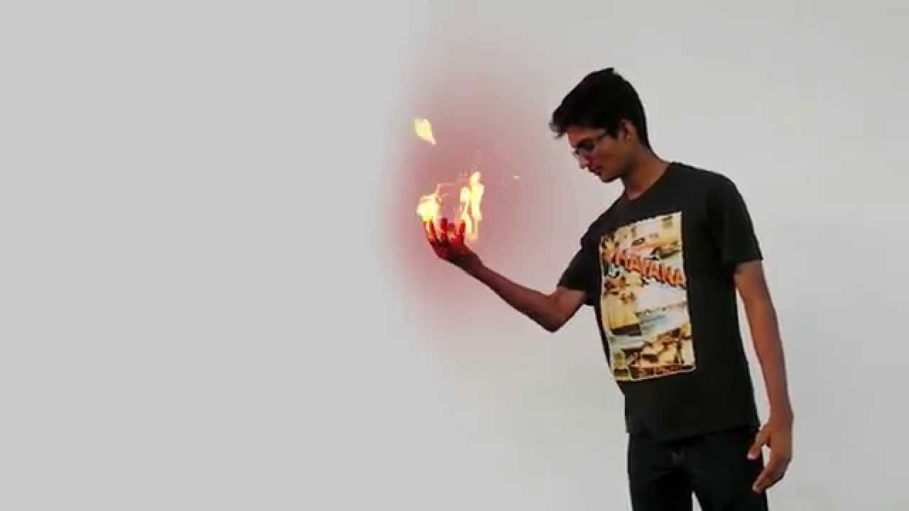 Ghost Rider: Burning Hand Light Effect - YouTube
