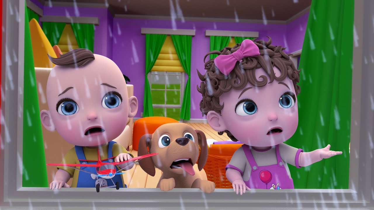 Rain Rain Go Away 🌧️ | CocoBerry - Nursery Rhymes & Kids Songs - YouTube
