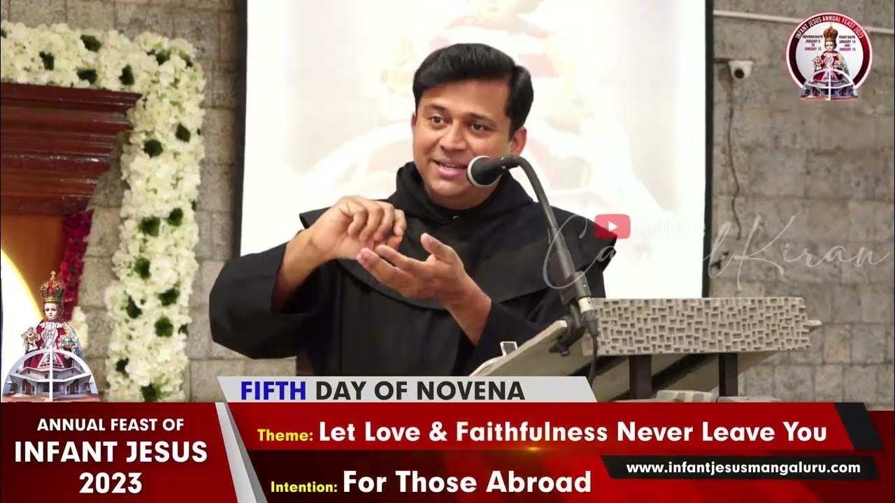 Fifth Day of Novena _ 10_30 AM Mass Annual Feast of Infant Jesus 2023 _ - YouTube