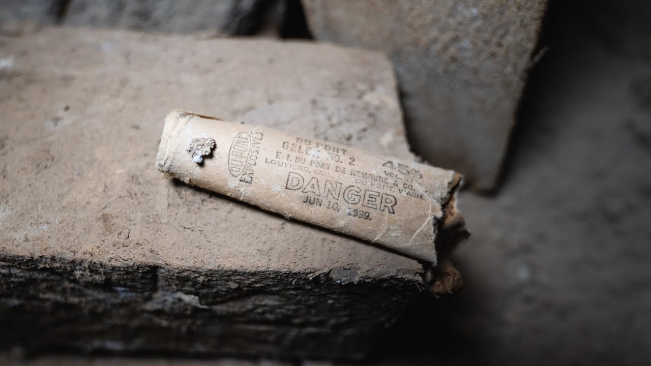 Exploring the Abandoned Apache Mine - Finding 80-Year Old Explosives ...