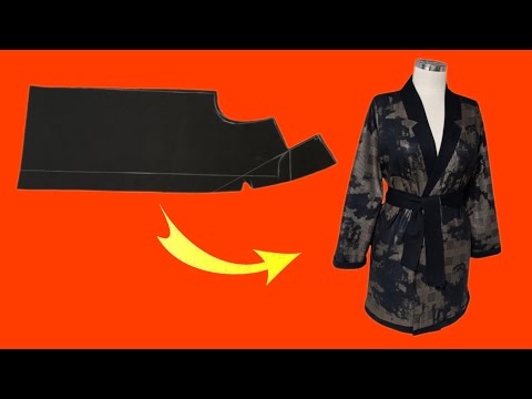 ÇOK ŞIK 💥 ÇOK KOLAY 💥Bu Palto Kesimi Favoriniz Olacak