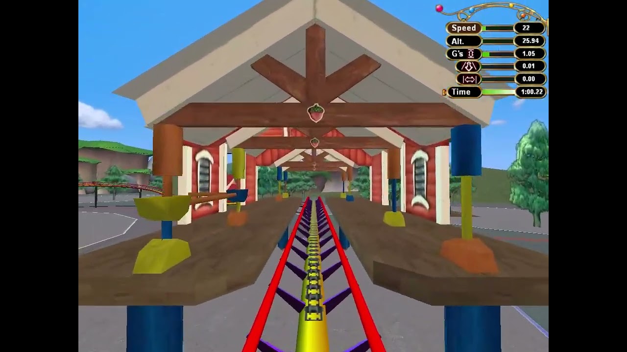 Ultimate Ride Disney Coaster: Imagineer Mode: Toontown - YouTube