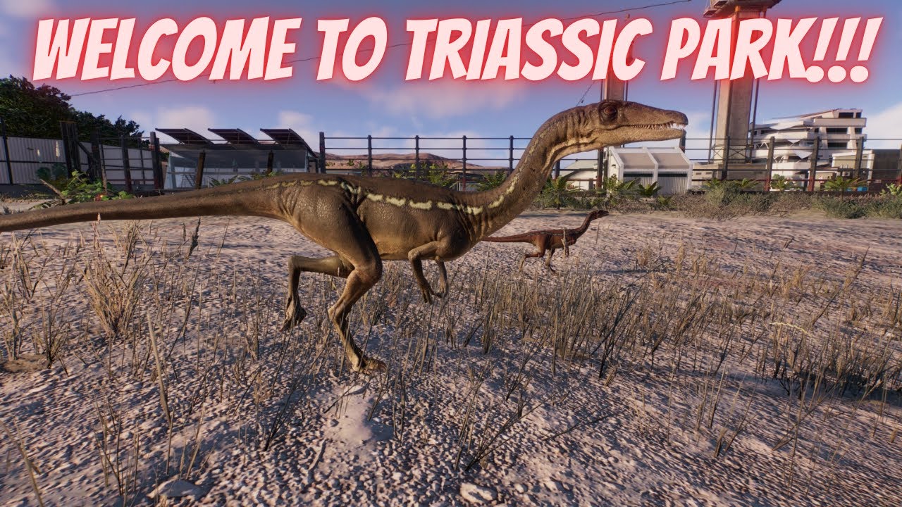 Welcome to Triassic Park!!! - Jurassic World Evolution 2 - YouTube