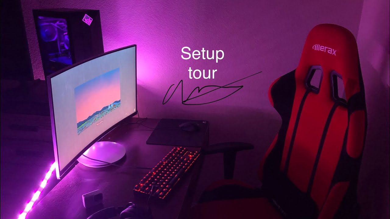 My 2019 Gaming Setup Tour!!! (+3000) - YouTube