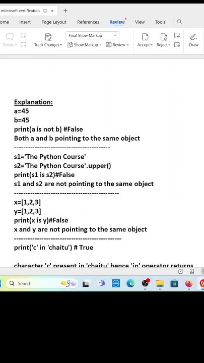 Python certification exam Question-47 #ailearning #shortsfeed #shorts # ...