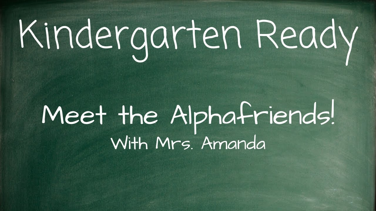 Meet our Alphafriends! - YouTube
