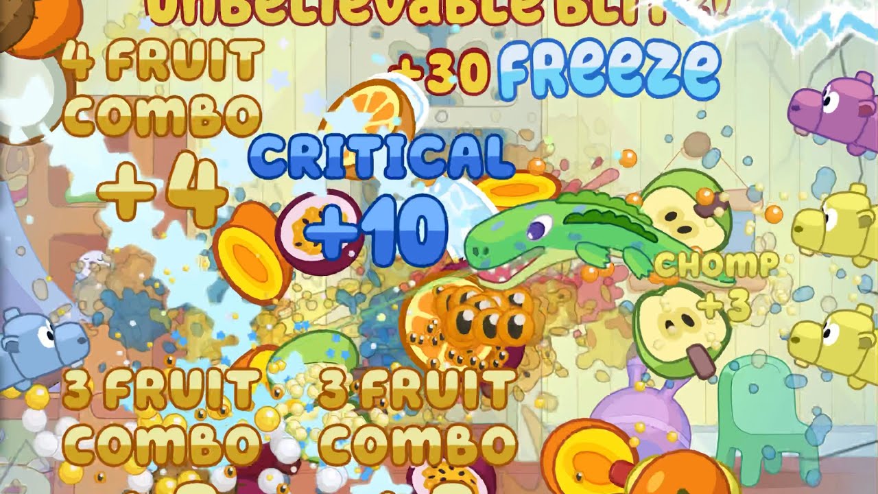 Bluey Fruit Ninja - Highest score EVER (2300+ points) - YouTube